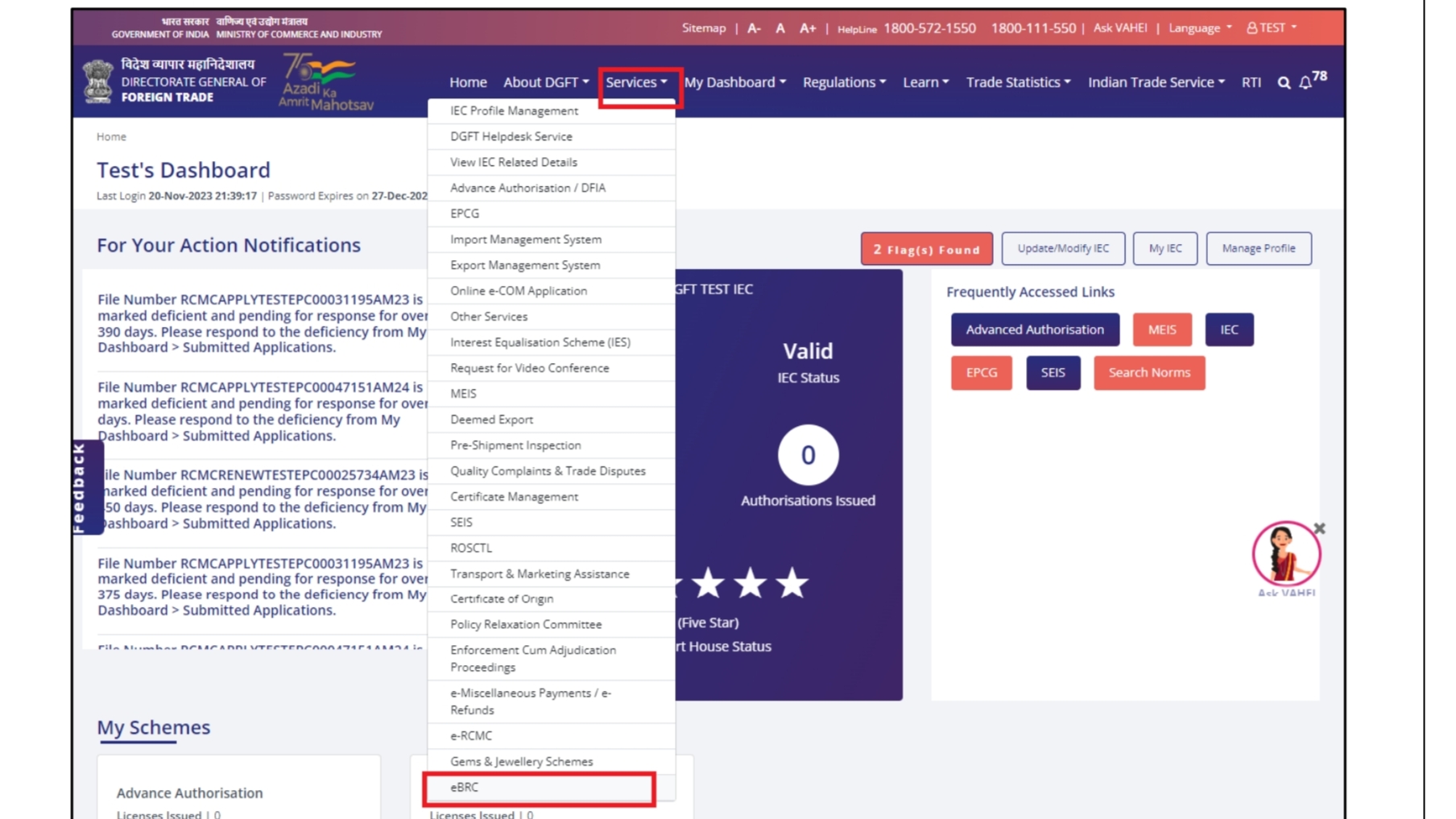Self-certification of e-BRC on DGFT e-platform : Step-by-step Guide ...