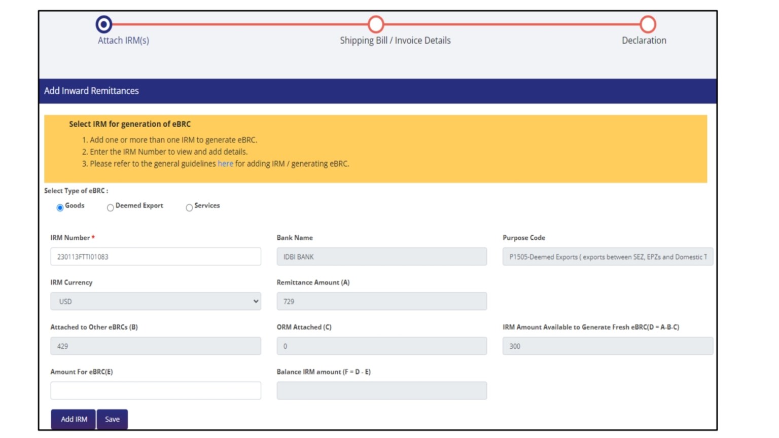 Self-certification of e-BRC on DGFT e-platform : Step-by-step Guide ...